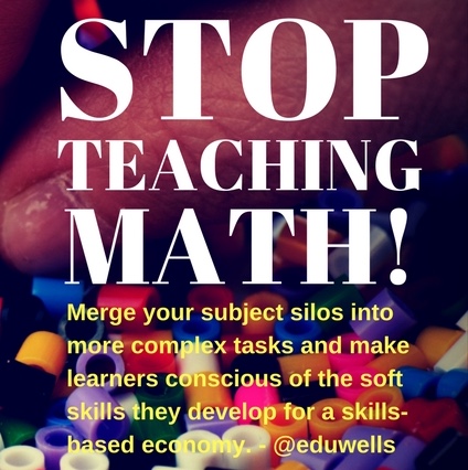 Stop teaching Math! – EDUWELLS